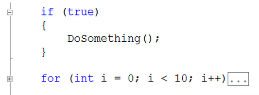 How to: Enable outlining (collapsible statement blocks) for C# code in ...