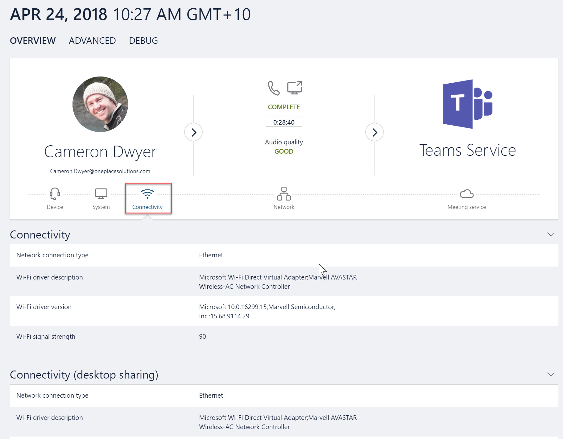 Microsoft Teams Call Analytics Portal in Office 365 – Cameron Dwyer
