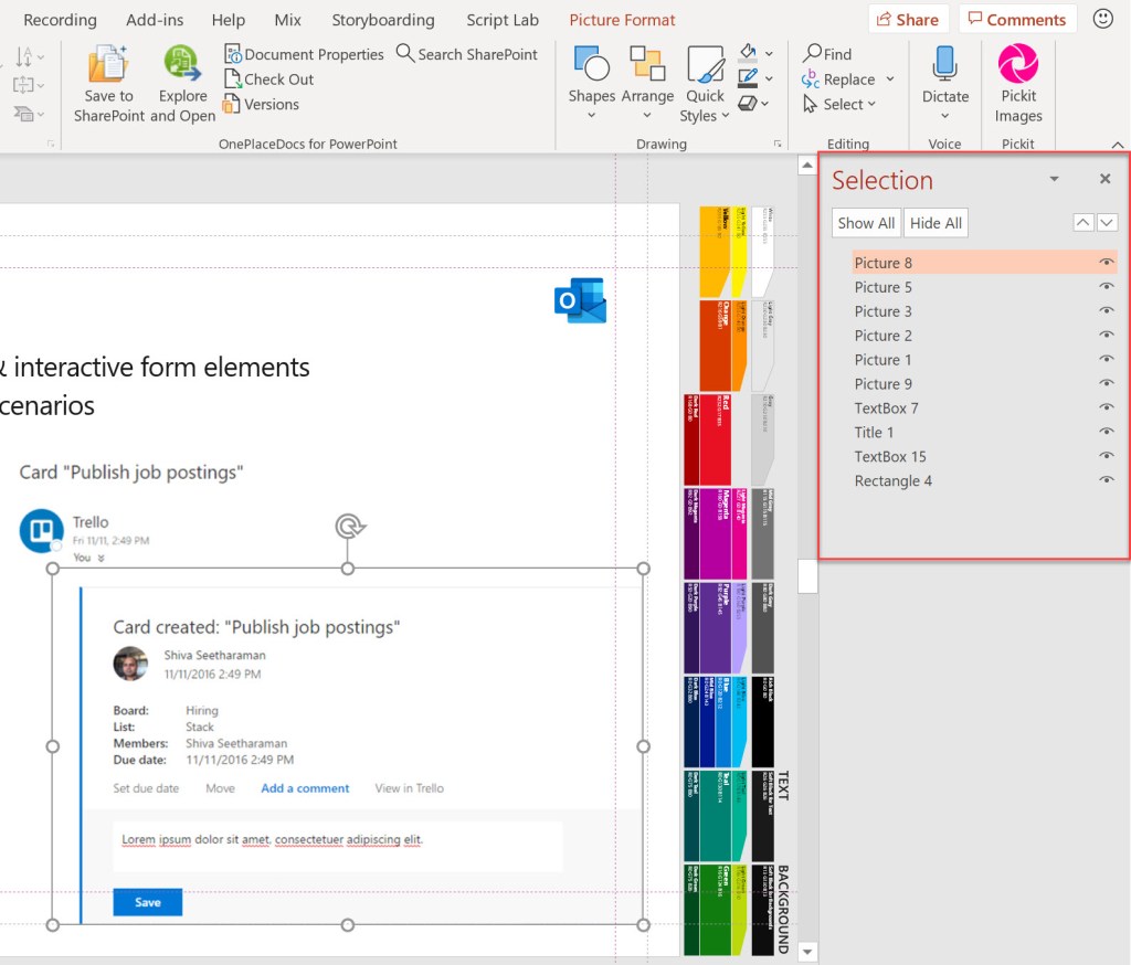 How to easily select overlapping or hidden images in PowerPoint slides ...