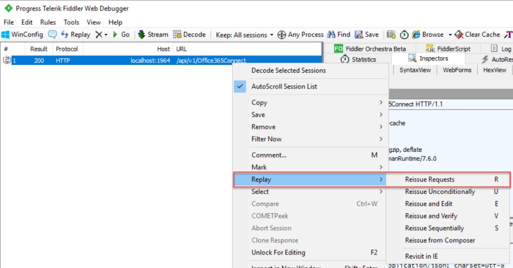 Top 6 Fiddler tips for developers – Cameron Dwyer