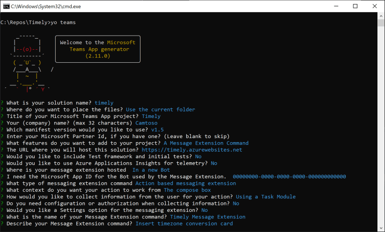 How to create a Microsoft Teams Messaging Extension pop-up dialog with ...