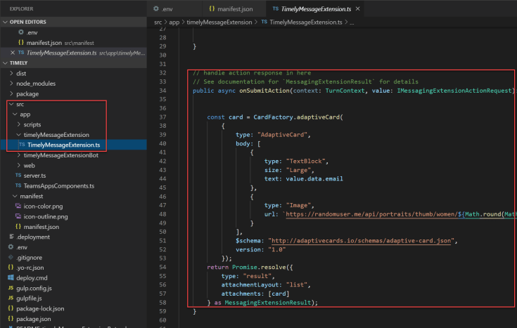 How to create a Microsoft Teams Messaging Extension pop-up dialog with ...