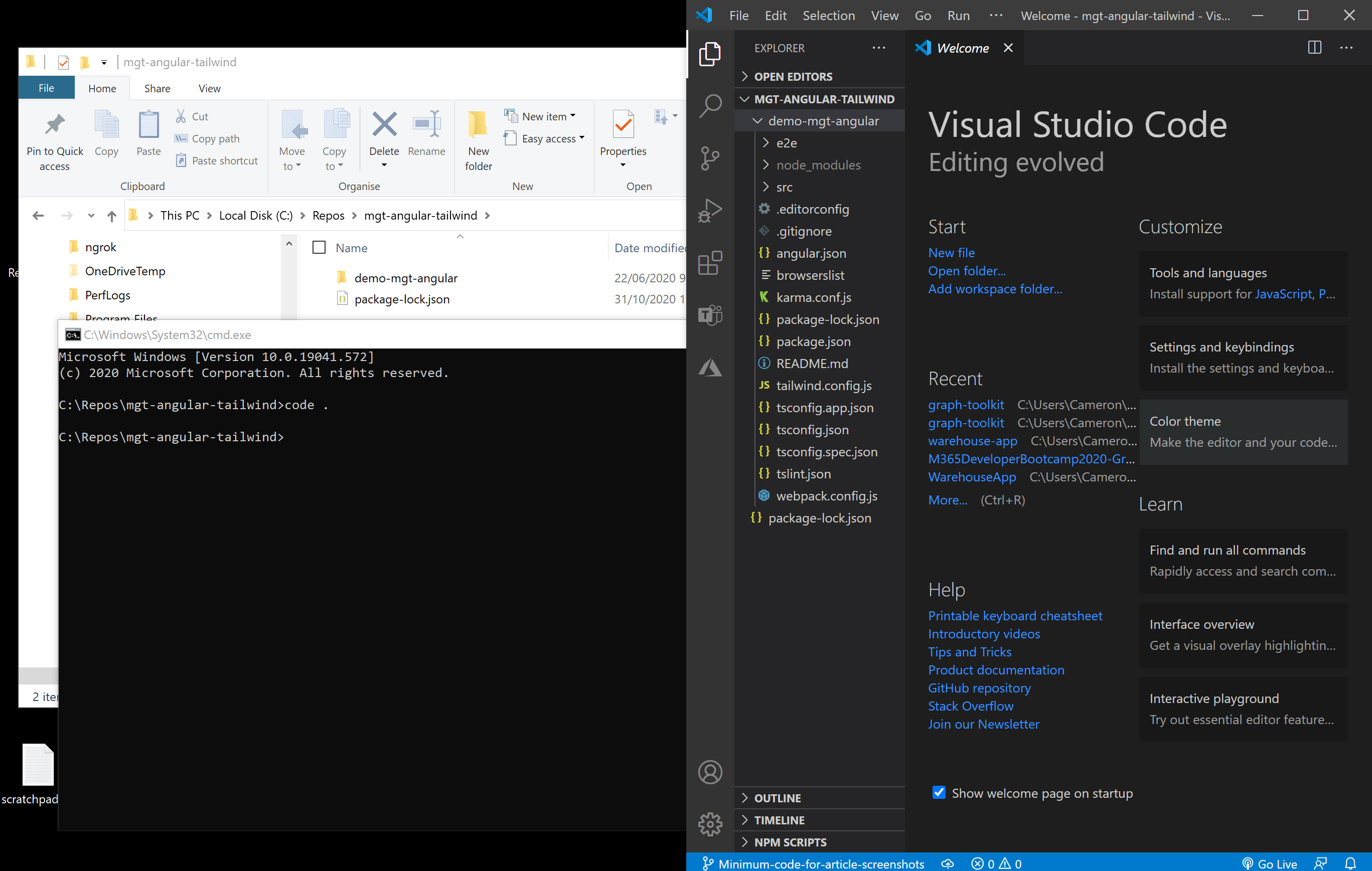 Visual Studio Code – Cameron Dwyer