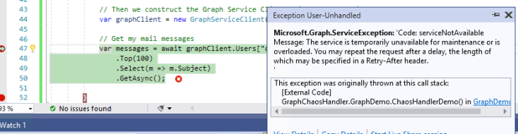 How to use the Microsoft Graph SDK Chaos Handler to Simulate Graph API ...