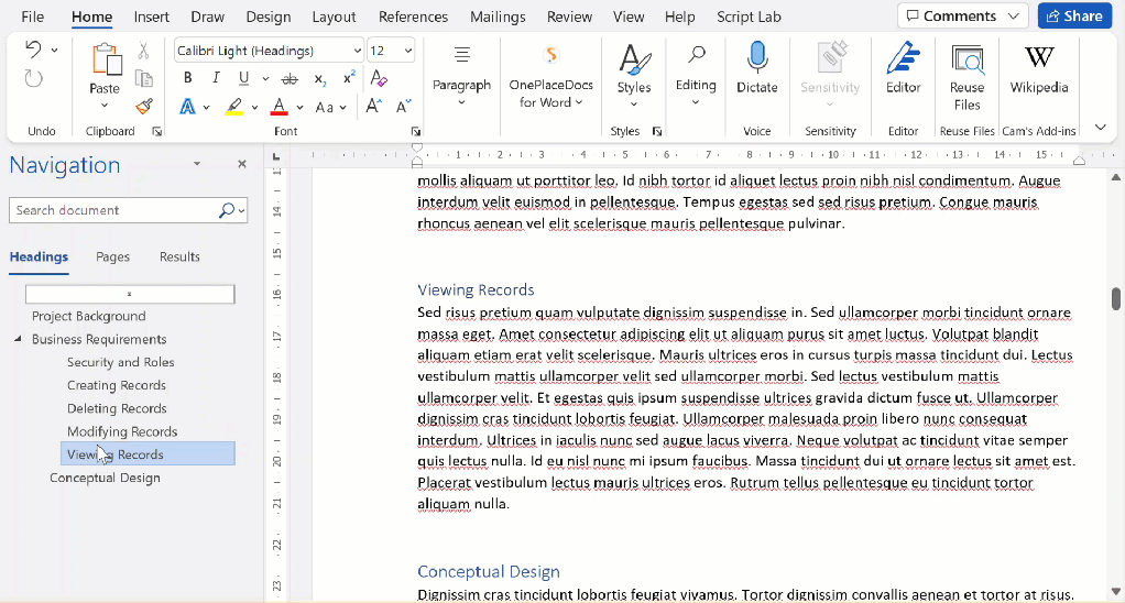 4 tips for writing well structured & simple to navigate Microsoft Word ...