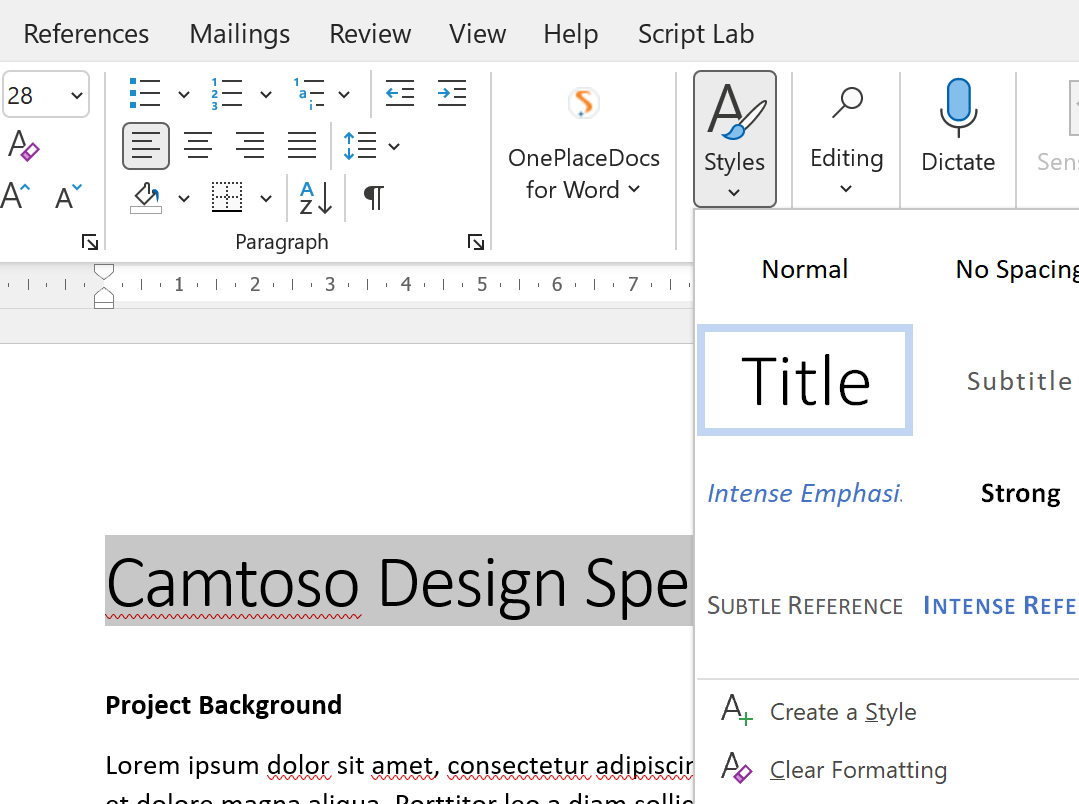 4 tips for writing well structured & simple to navigate Microsoft Word ...